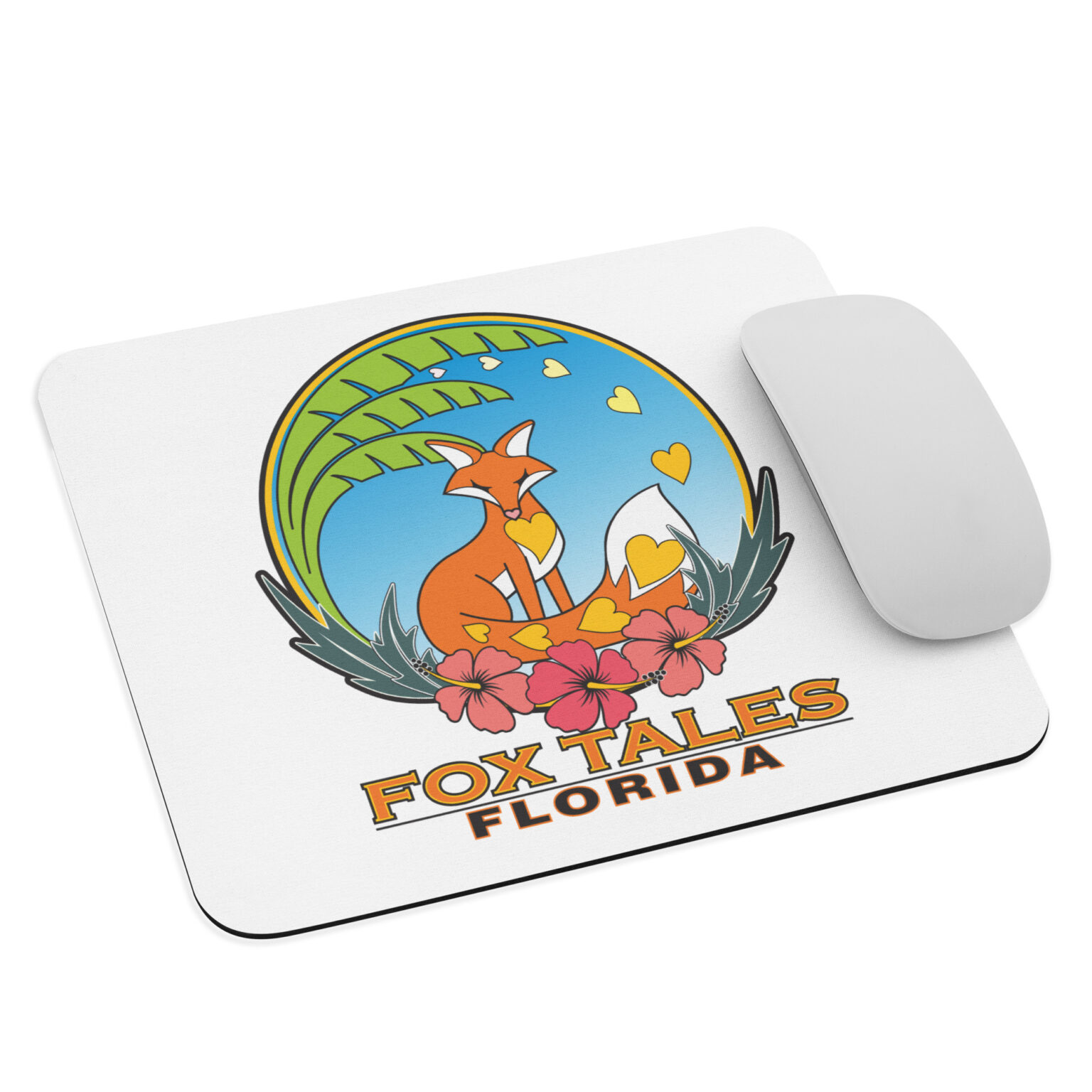 Computer Mouse Pad - Fox Tales Florida Rescue & Sanctuary